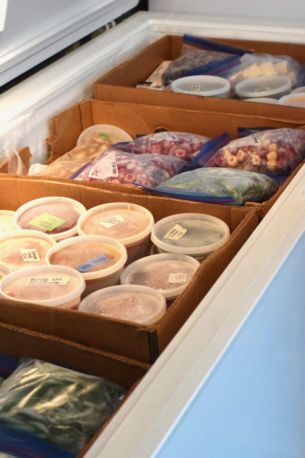How to Defrost a Chest Freezer & How to Organize a Chest Freezer ...